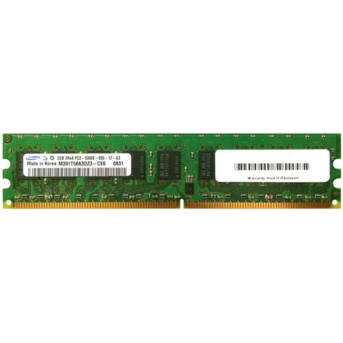 Оперативная память Samsung 2 ГБ DDR2 667 МГц DIMM CL5 M391T5663DZ3-CE6