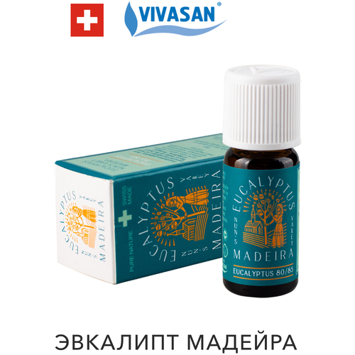 Эфирное масло эвкалипт мадейра Vivasan, 10ml