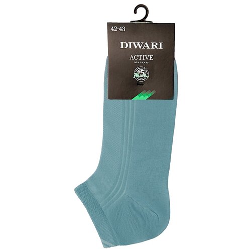 Носки Diwari active короткие, 3 пары, размер 29, голубой