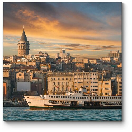 Модульная картина У берегов Стамбула 110x110