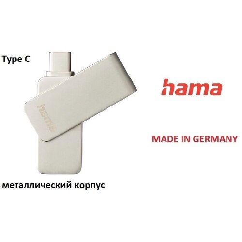 USB Флеш-накопитель HAMA 00182495, USB 3.0 Type-C, 64 GB