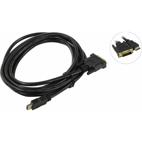 Кабель HDMI -> DVI-D TV-COM LCG135E 3 метра