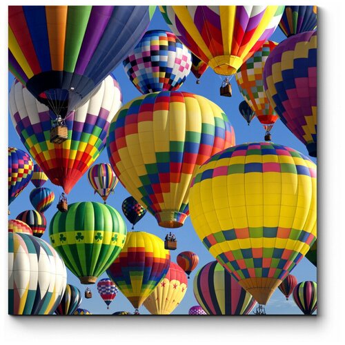 Модульная картина Фестиваль воздушных шаров, Нью Джерси60x60
