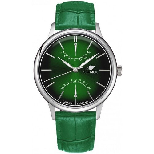 Наручные часы Космос, зеленый