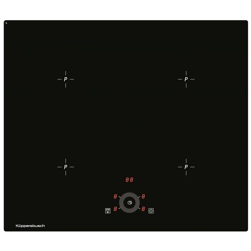 Индукционная варочная панель Kuppersbusch KI 6330.0 SR, цвет панели черный, цвет рамки черный