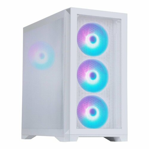 Корпус HAFF Glory Mini Air mATX без БП White