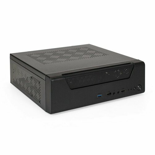EXEGATE Корпуса EX294018RUS Корпус Desktop FL-102 mini-ITX, без БП, 2 USB+1 USB3.0, аудио, черный