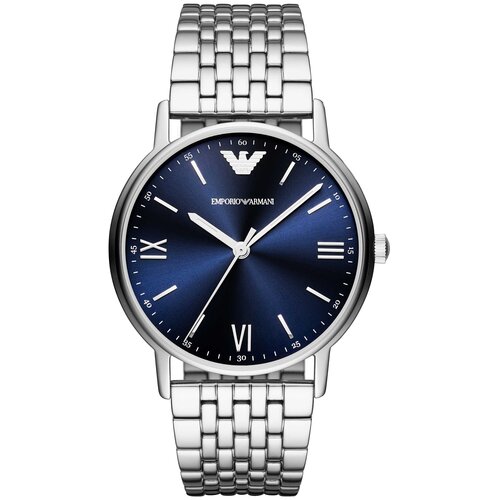 Наручные часы EMPORIO ARMANI Kappa, серебряный, синий