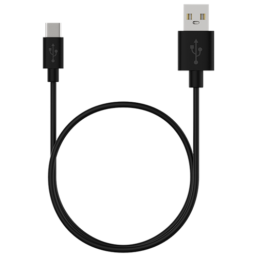 Кабель MAXVI USB - USB Type-C (MC-02 UP) только для зарядки, 1 м, 1 шт., черный