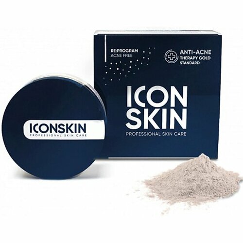 Минерально-растительная себостатическая пудра для лица Icon Skin SEBUM LOCK 10 г