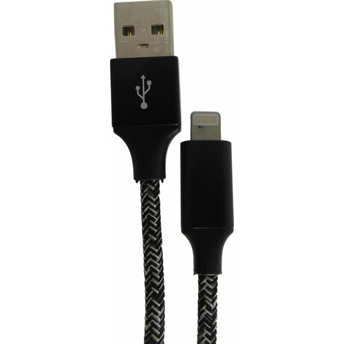 USB Кабель для Apple/iPhone "Oino", в нейлоновой оплетке, 2.4A, 2 м.
