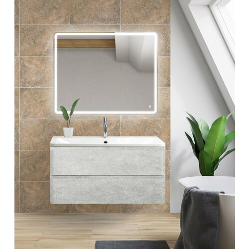 Мебель для ванной BelBagno ALBANO-900-Cemento Verona Grigio