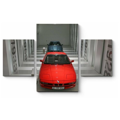 Модульная картина Музей BMW в Мюнхене110x72