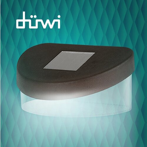 Duwi Светильник на солнечной батарее 24298 7, кол-во ламп: 2 шт., 5000 К, цвет арматуры: коричневый