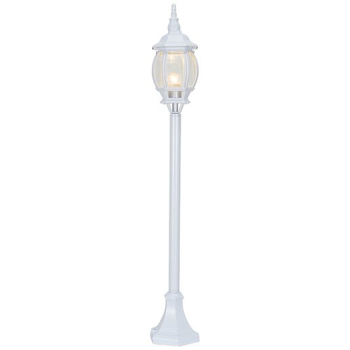 Feron Садово-парковый светильник 8110 11105, E27, 100 Вт, цвет арматуры: белый, цвет плафона белый, 1 шт.