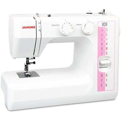 Швейная машина Janome TR 1018, белый/розовый