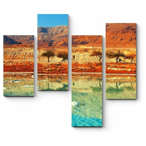 Модульная картина Мертвое море 104x98