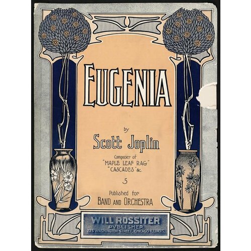 Плакат, постер на холсте Eugenia by Scott Joplin/Скотт Джоплин. Размер 60 х 84 см