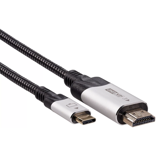 Кабель USB Type-C - HDMI, 1.8м, VCOM (CU423VA-1.8)