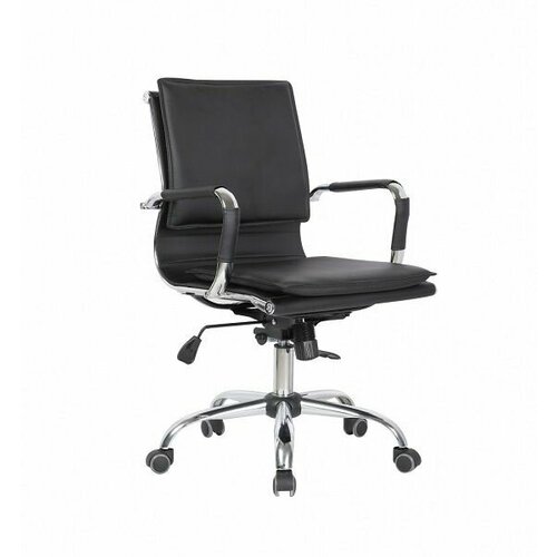 Офисное кресло College CLG-617 LXH-B для руководителя, макс. нагрузка 120 кг, металлический каркас, регулировка высоты CLG-617 LXH-B Black черный
