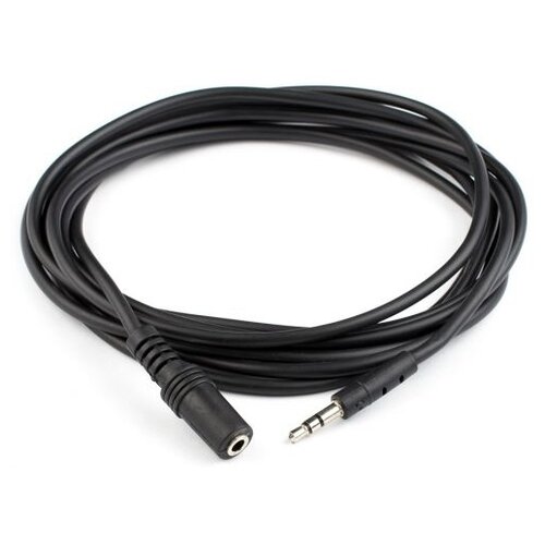 Удлинитель Atcom mini jack 3.5 mm - mini jack 3.5 mm (AT6847/48/49), 3 м, черный