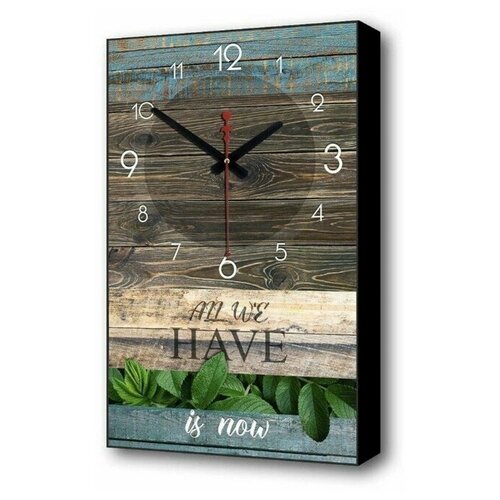 Часы настенные Timebox "Здесь и сейчас", 1 АА, плавный ход, 37*60 см