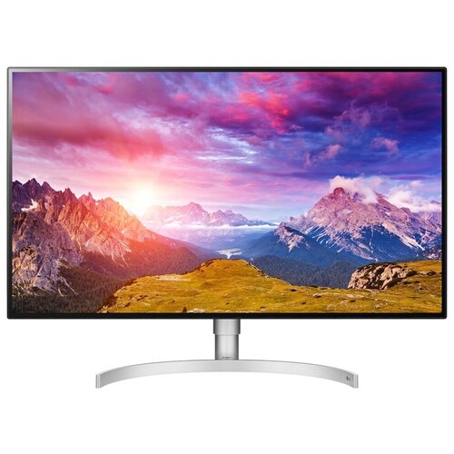 31.5" Монитор LG 32UL950-W, 3840x2160, 60 Гц, IPS, черный/белый/серебристый