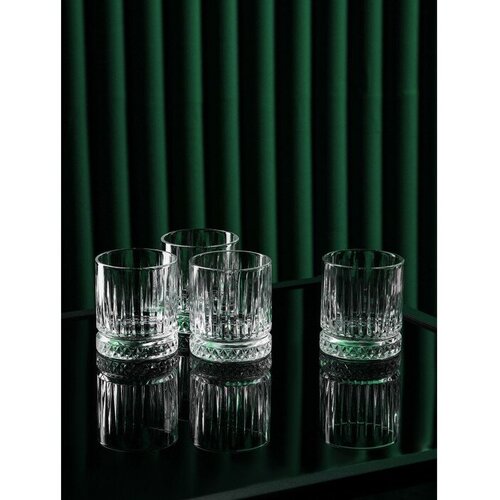 Набор стеклянных стаканов «Элизия», 210 мл, 4 шт