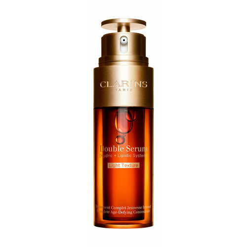 CLARINS Double Serum Light Texture Сыворотка c легкой текстурой комплексная двойная омолаживающая, 50 мл