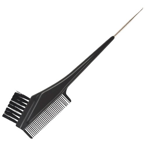 MEIZER, Кисть для окрашивания волос, с расческой и металлическим крючком-2 шт.