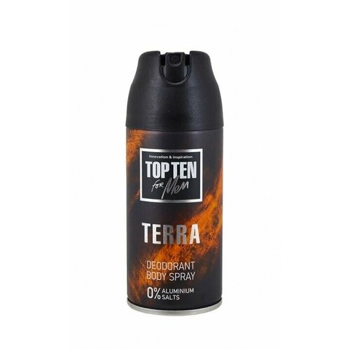 Дезодорант-спрей мужской Top Ten TERRA, 150мл