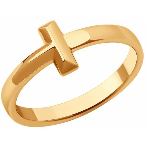 Кольцо SOKOLOV, красное золото, 585 проба, размер 16