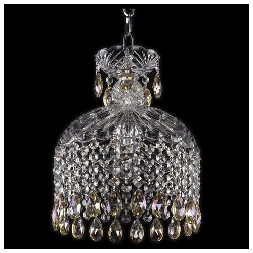 Светильник Bohemia Ivele Crystal 14781/22 Ni K801, E14, 120 Вт, кол-во ламп: 3 шт., цвет: никель