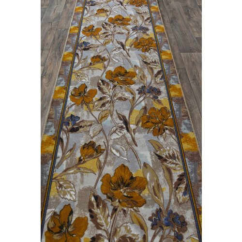 Ковровая дорожка на войлоке, Витебские ковры, с печатным рисунком, 2591, 1*2 м