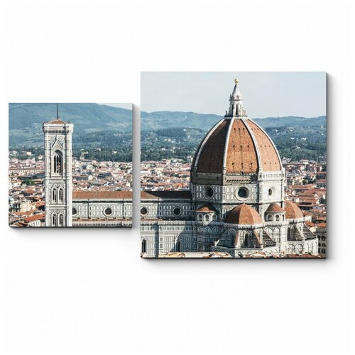 Модульная картина Великолепный вид Флоренции 90x54