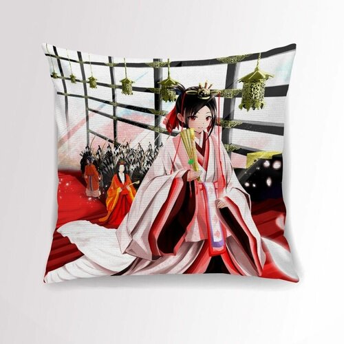 Декоративная подушка Госпожа Кагуя - в любви как на войне 45 см. D2749
