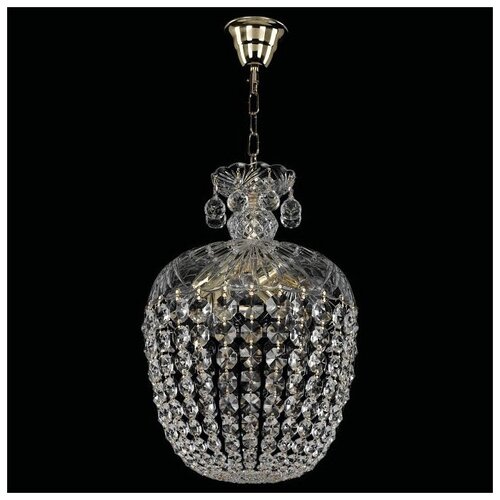 Светильник Bohemia Ivele Crystal 14771/30 G, E14, 200 Вт, кол-во ламп: 5 шт., цвет: золотой