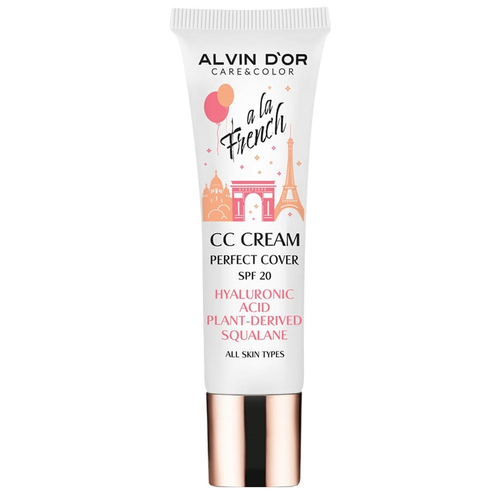Alvin D'or СС крем a la French Perfect Color, SPF 20, 10 мл, оттенок: 02 medium