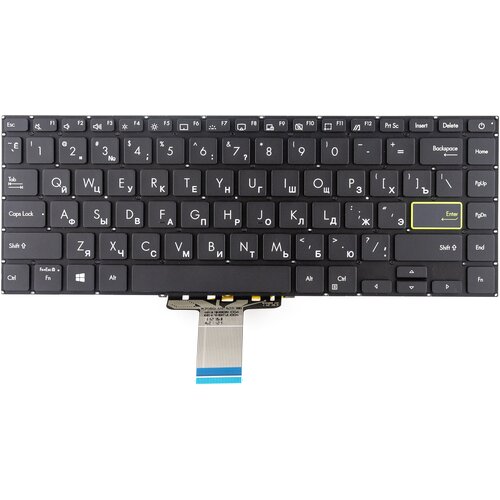 Клавиатура для Asus X413FA K413FA черная p/n: 90NB0RL4-R31US0