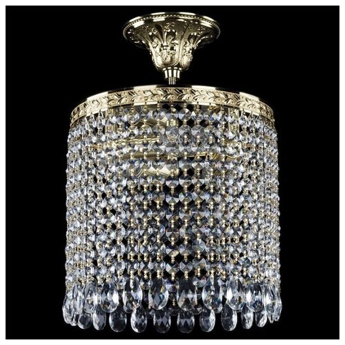 Светильник Bohemia Ivele Crystal 19201/25IV G, E14, 120 Вт, кол-во ламп: 3 шт., цвет: золотой