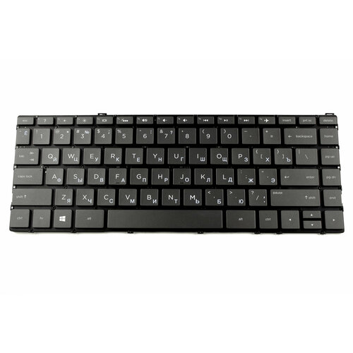 Клавиатура для ноутбука HP 13-AE 13-W 13-AC 13-AD Черная с подсветкой p.n: SG-85020-XUA