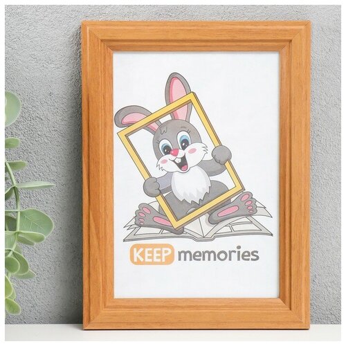 Keep memories Фоторамка 10х15 см сосна, № 1 Янтарь, 17 мм (пластиковый экран)