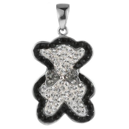 Подвеска ELEMENT47, серебро, 925 проба, фианит