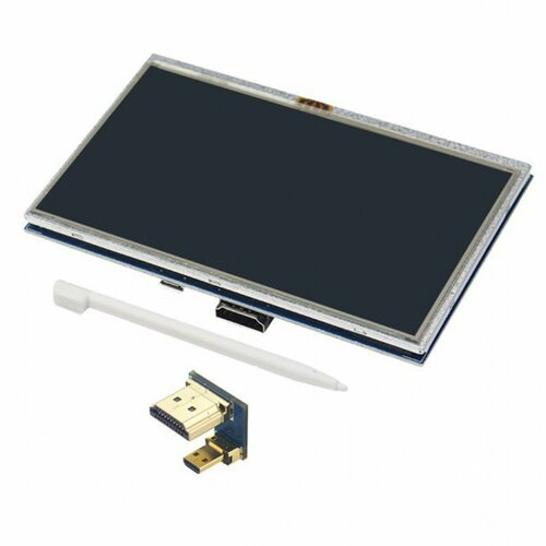 LCD дисплей 5' 800x480 HDMI тачскрин для Raspberry Pi