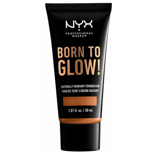 NYX professional makeup Тональный крем Born to glow!, 30 мл, оттенок: almond