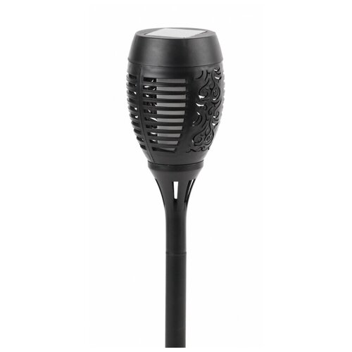 ЭРА Садовый светильник Факел ERASF012-34 светодиодный, цвет арматуры: черный, цвет плафона черный, 1 шт.