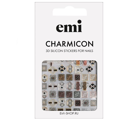 E.Mi, 3D-стикеры №193 Элегантность Charmicon 3D Silicone Stickers