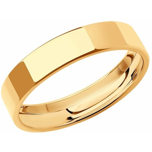 Кольцо Diamant, красное золото, 585 проба, размер 22.5, золото