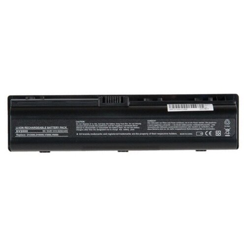 Battery / Аккумулятор для ноутбука HP Pavilion dv2000, dv6000, Presario C700, V3000, V6000, 5200mAh, 10.8V