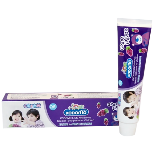 Зубная паста KODOMO Grape с 6 месяцев, 80 г